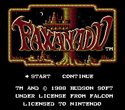 Play Faxanadu (USA) (Rev A) Online. No download required - Retro Games